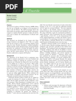 Fluoride - AAPD Best Practices | PDF | Fluoride | Tooth Enamel