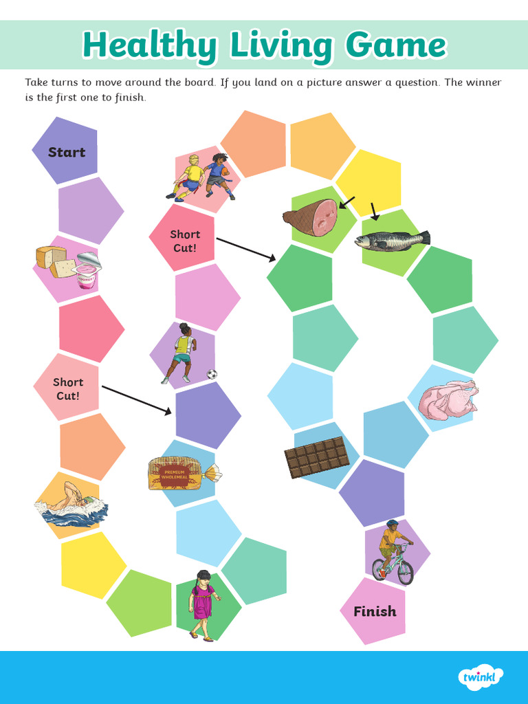 Healthy Living Board Game Guide | PDF