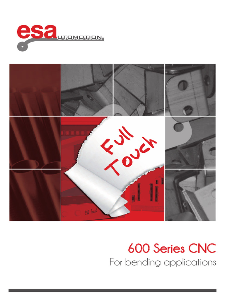 Web Esautomotion Catalogo CNC Serie 600 - Eng | PDF | Numerical Control | Programmable Logic ...