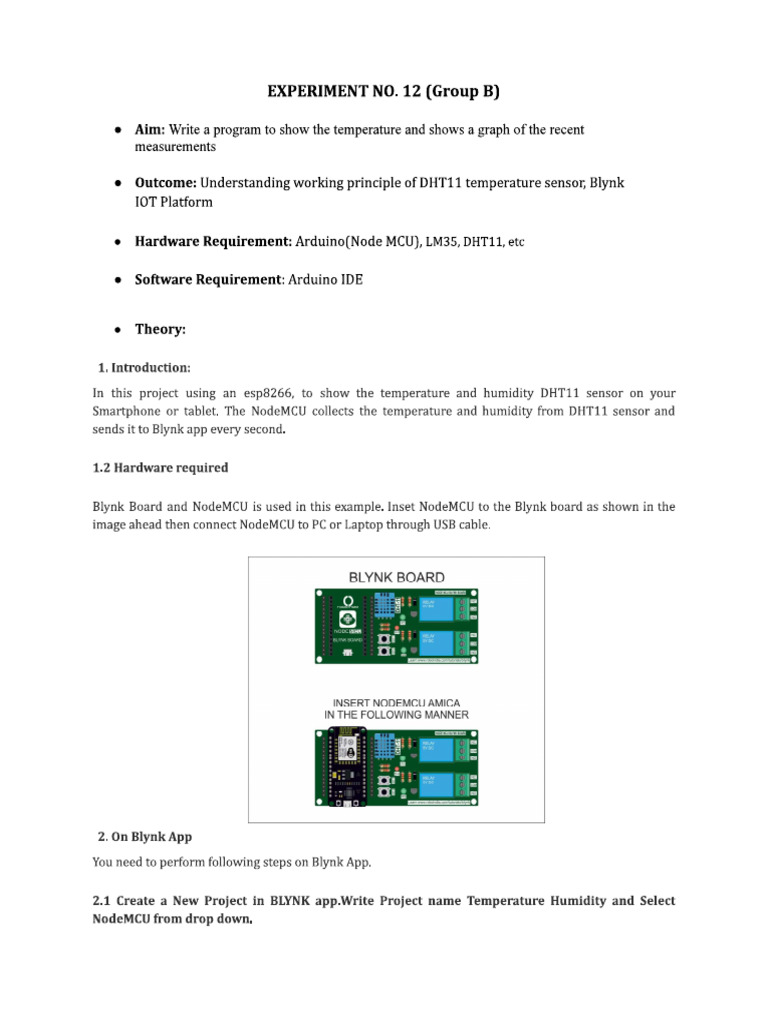 Assignment 12 IOT | PDF