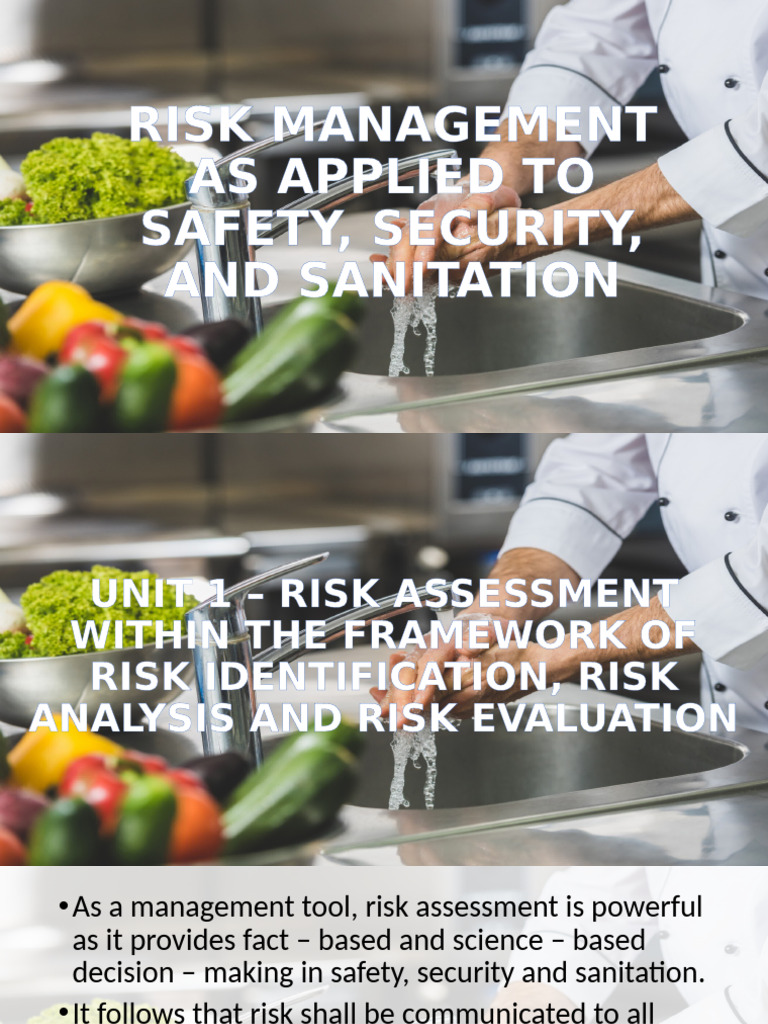 Risk Assessment in Safety and Security | PDF | Risk | Risk Management