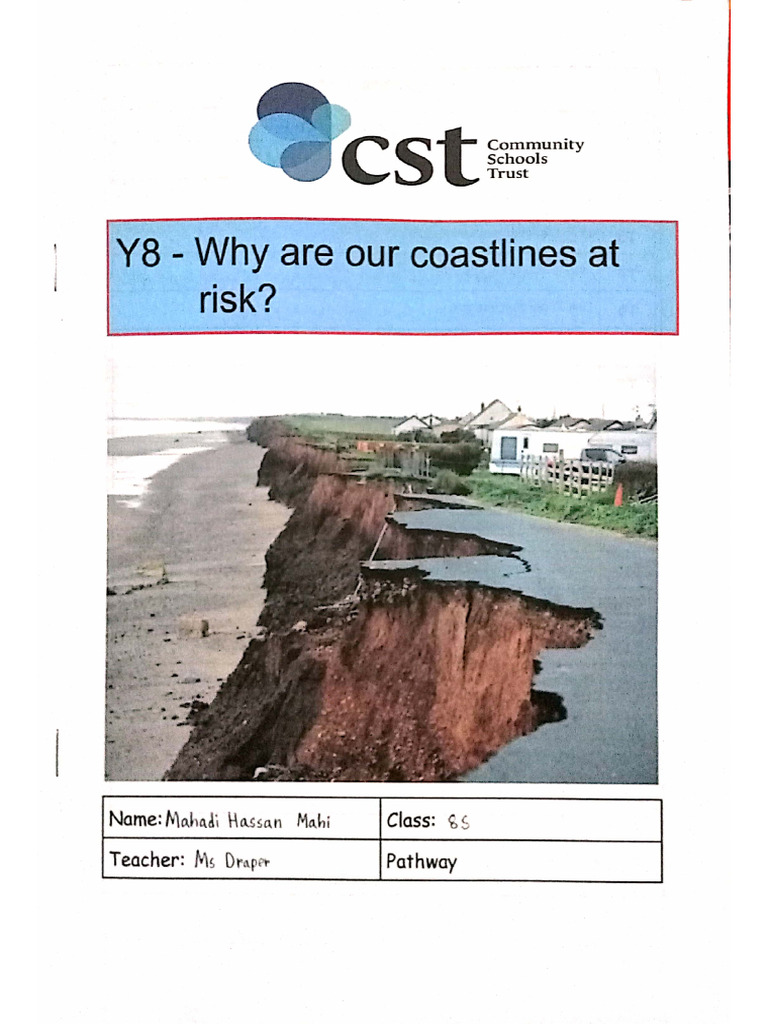 Geography Coastal Booklet | PDF
