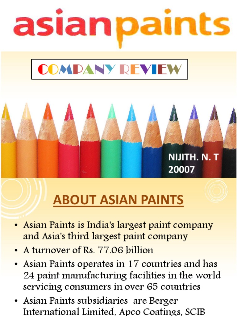 Asian Paints | PDF | Brand | Innovation