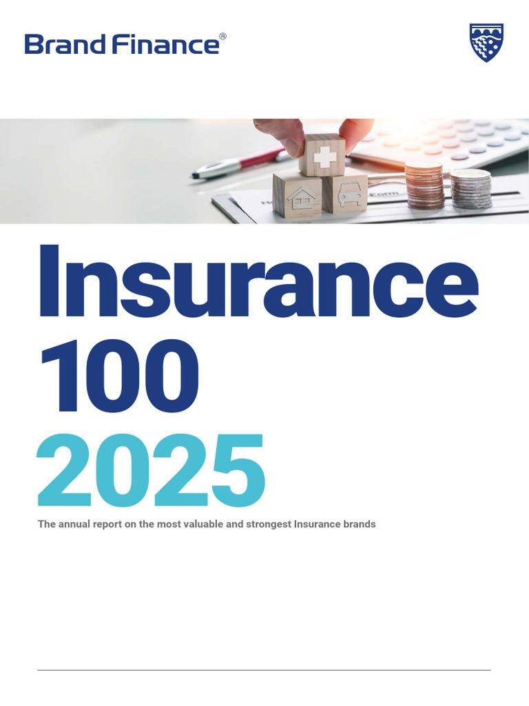 Brand Finance Insurance 100 2025 Preview | PDF | Valuation (Finance ...
