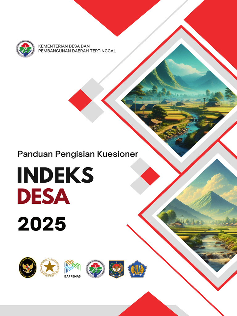 Buku Panduan Indeks Desa 2025 | PDF
