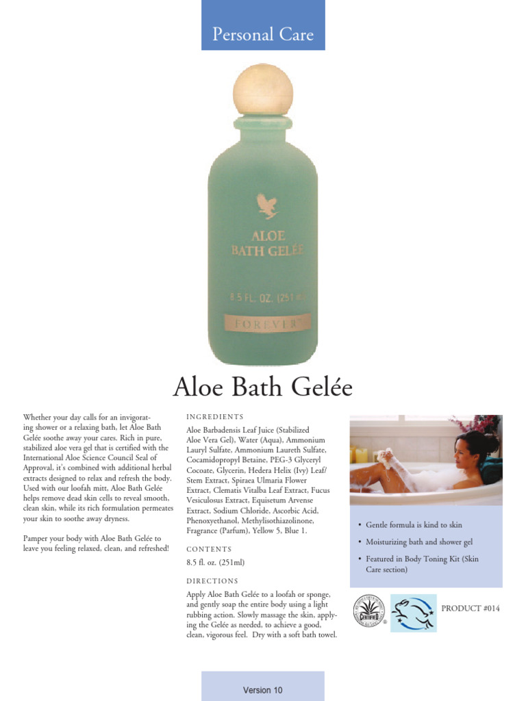 014 Aloe - Bath - Gelee - ENG2 | PDF