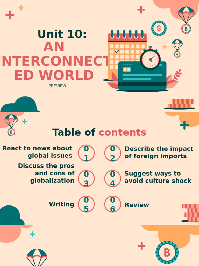 ENT503 - Unit 10 - An Interconnected World.1 | PDF | Globalization ...