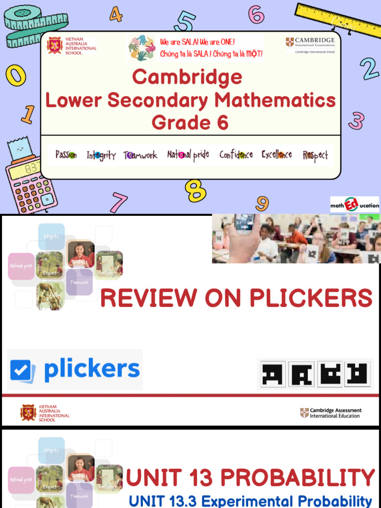 UNIT 13.3 - Experimental Probabilities | PDF