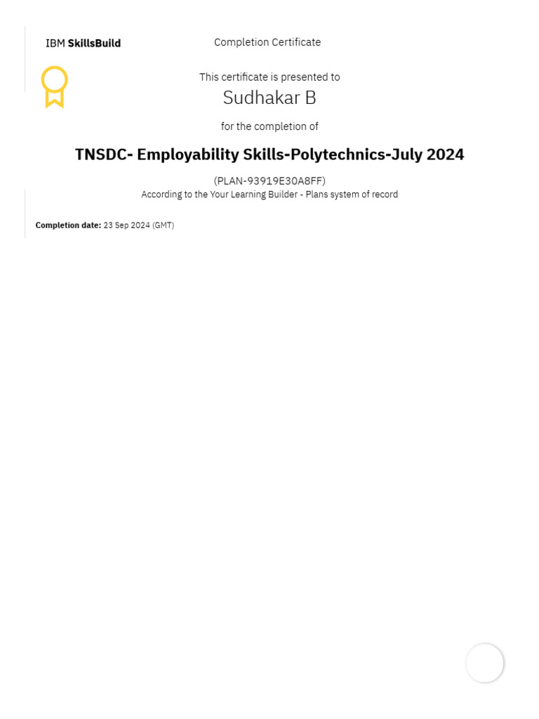 Final Certificate Pdf
