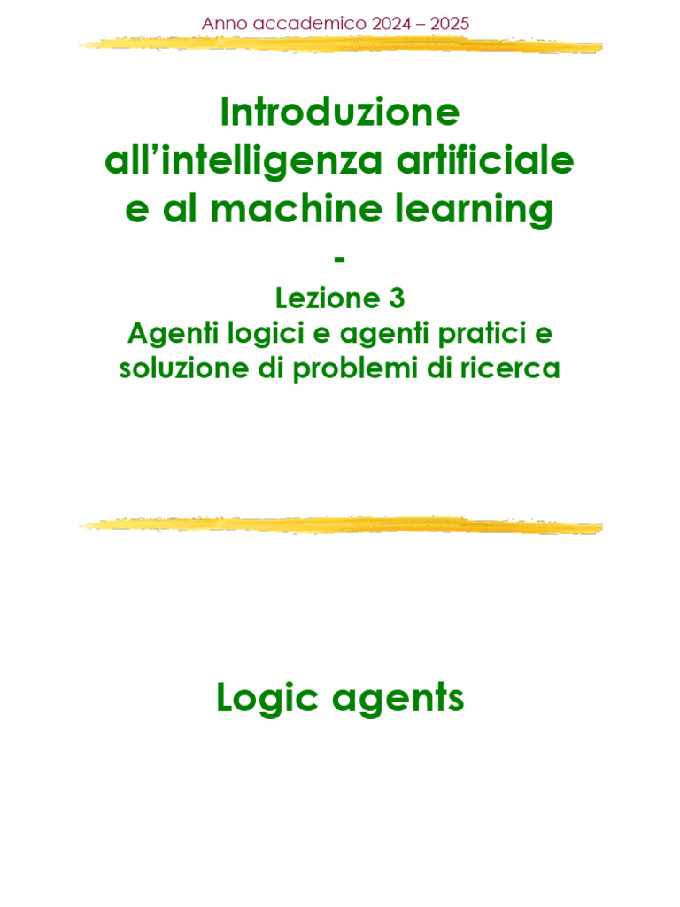 AI Suiss 03 PracticalReasoningAndSearches | PDF | Interpretation (Logic) | Logic