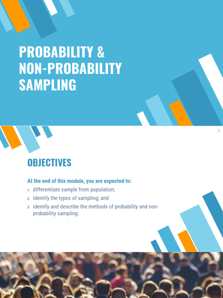 Probability and Non-Probability Sampling | PDF | Sampling (Statistics ...