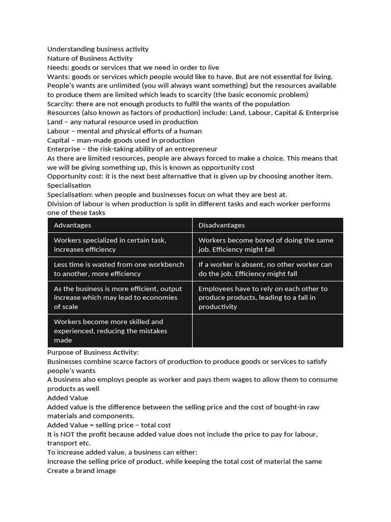 Understanding Business Activity Y8. T2 | PDF | Franchising | Partnership