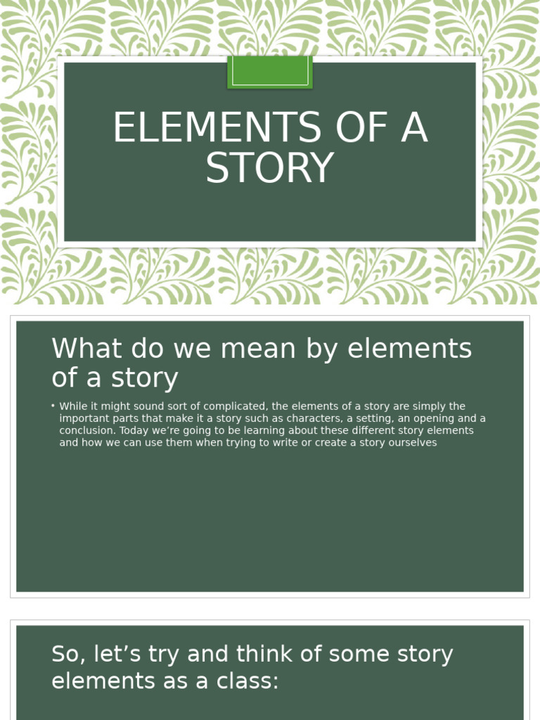 Story Structure | PDF