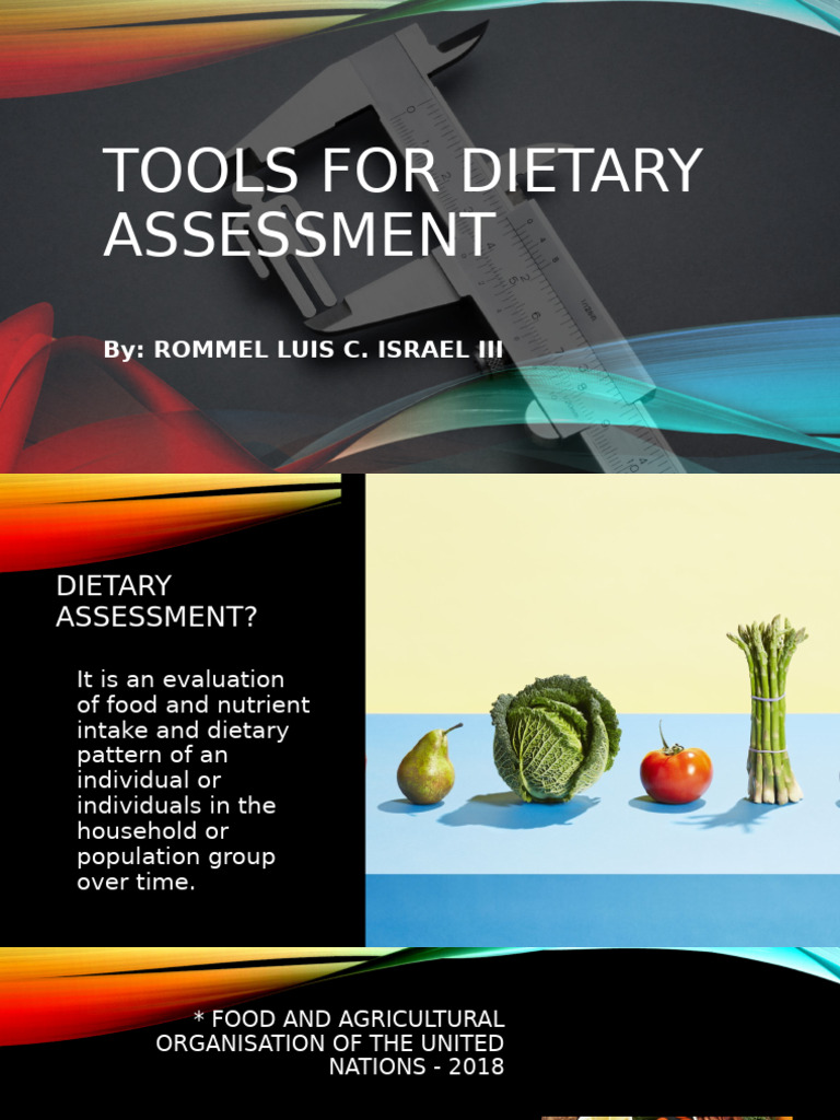 Dietary Assessment Tools Explained | PDF | Nutrition | Diet & Nutrition