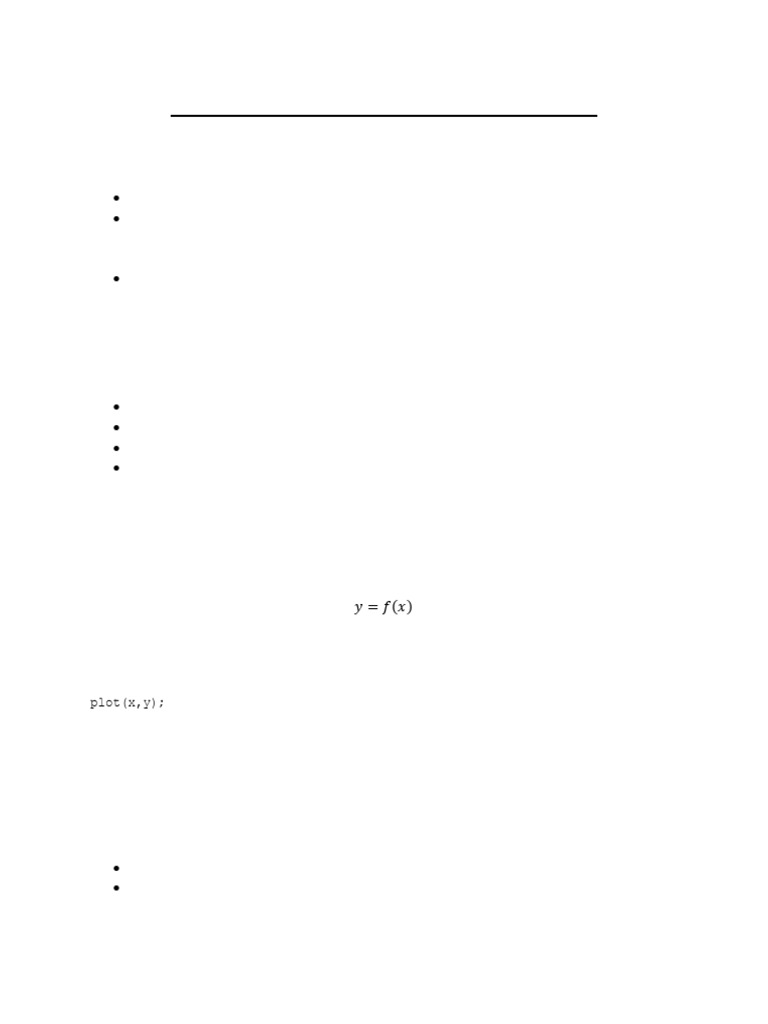 2D and 3D Plotting in Matlab | PDF | Function (Mathematics) | Matlab