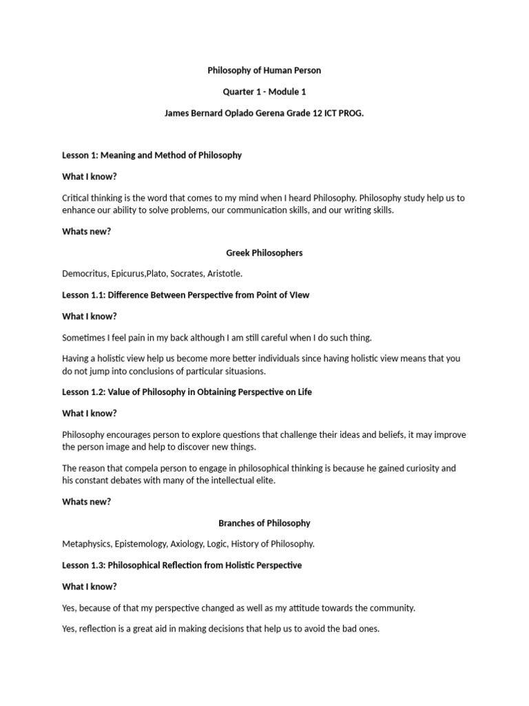 Understanding Philosophy's Value | PDF | Truth | Epistemology