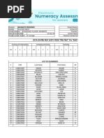 60-Question Multiple Choice Answer Sheet | PDF