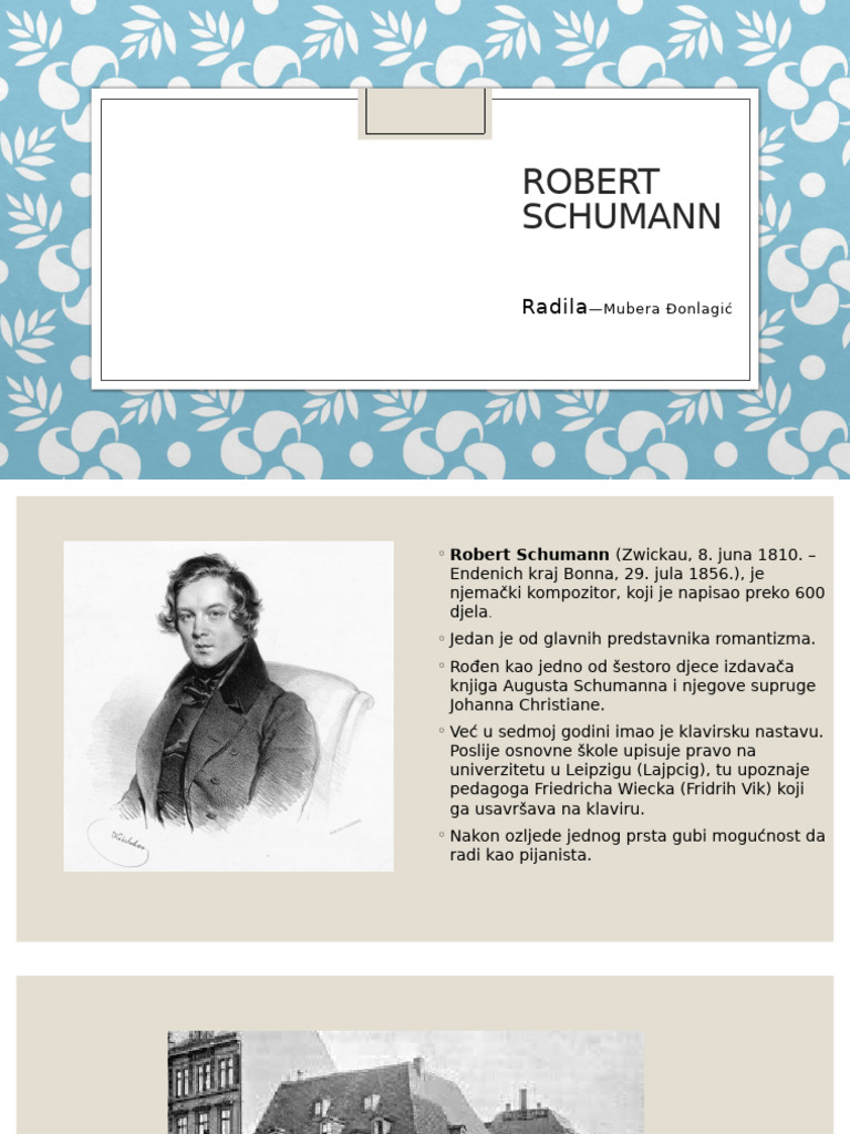 Robert Schumann | PDF