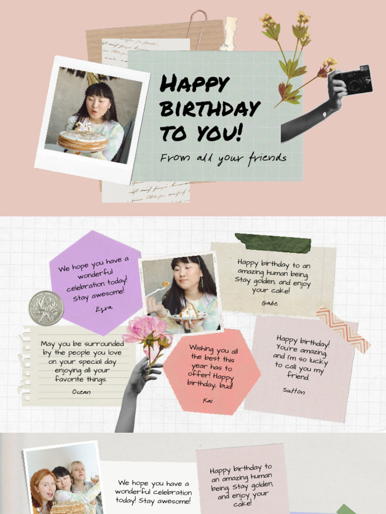 Happy Birthday Celebration Resource Guide | PDF | Birthdays | Observances
