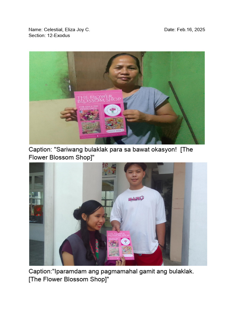 Name Celestial Eliza Joy C | PDF