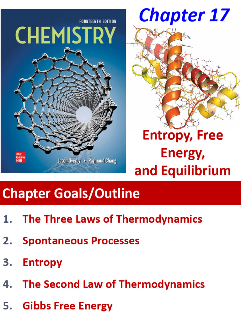 Chapter 17 - Entropy, Free Energy, and Equilibrium (2) (1) | PDF ...