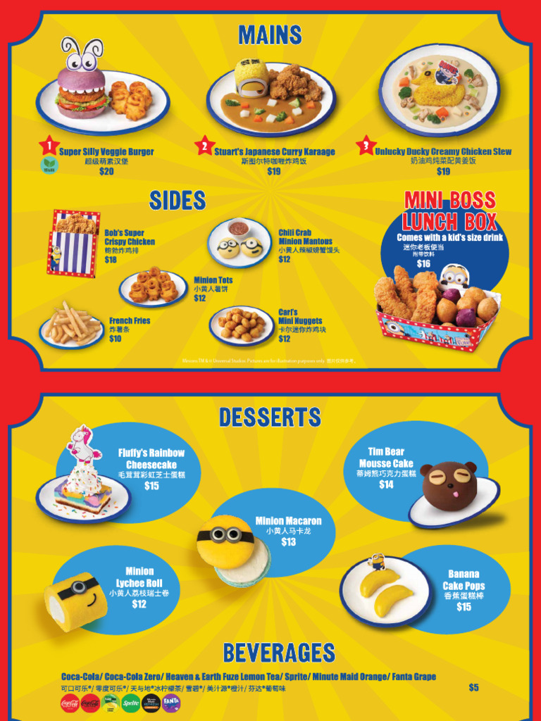 Super Hungry Food Stand Menu | PDF