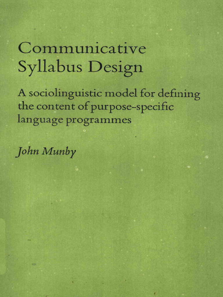 Communicative Syllabus Desi - (Z-Library) | PDF