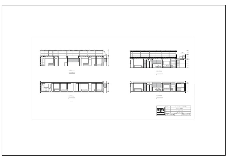 03.mario Mamani - Plano Cortes | PDF