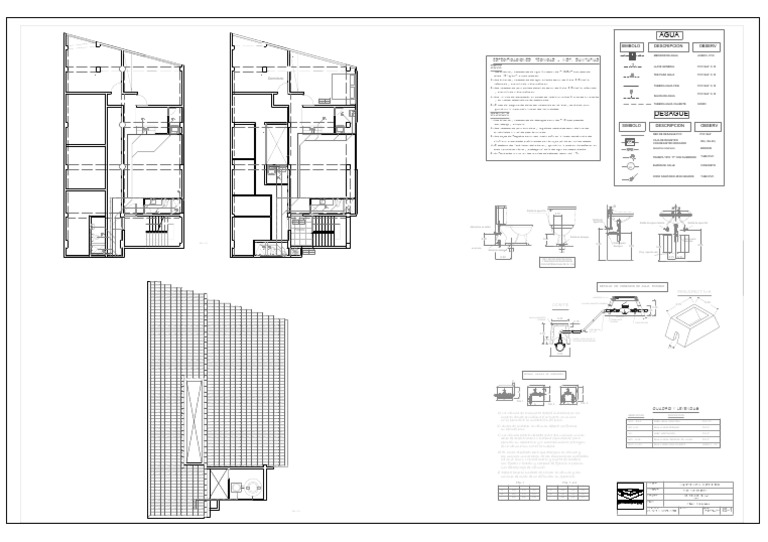06.mario Mamani - Plano Sanitarios | PDF | Tubería (transporte de ...