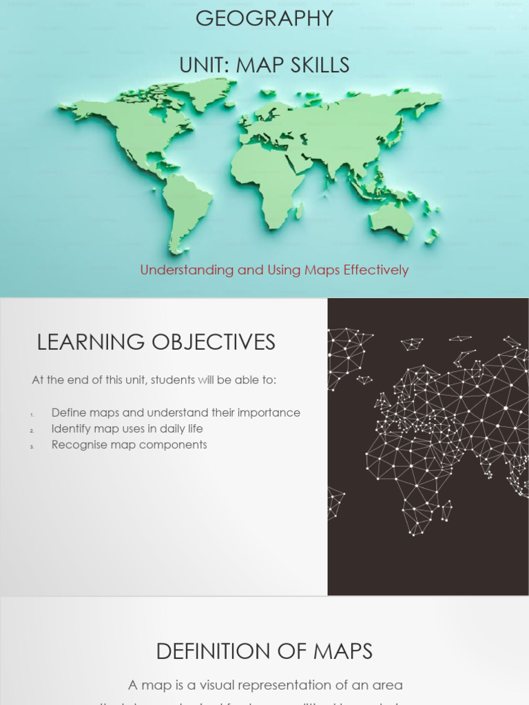 Mastering Map Skills for Geography | PDF