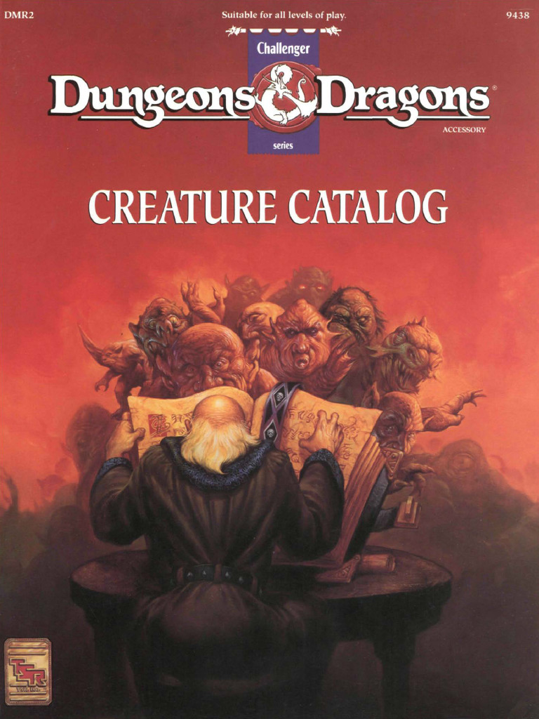 TSR 9438 - D&D Creature Catalog (1993) | PDF | Tsr, Inc. | Dungeons ...