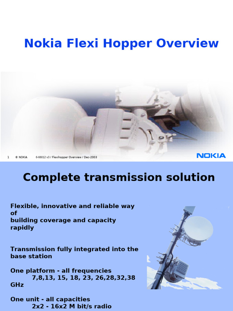 08_UltraSite FlexiHopper Overview | PDF | Computer Engineering | Telecommunications