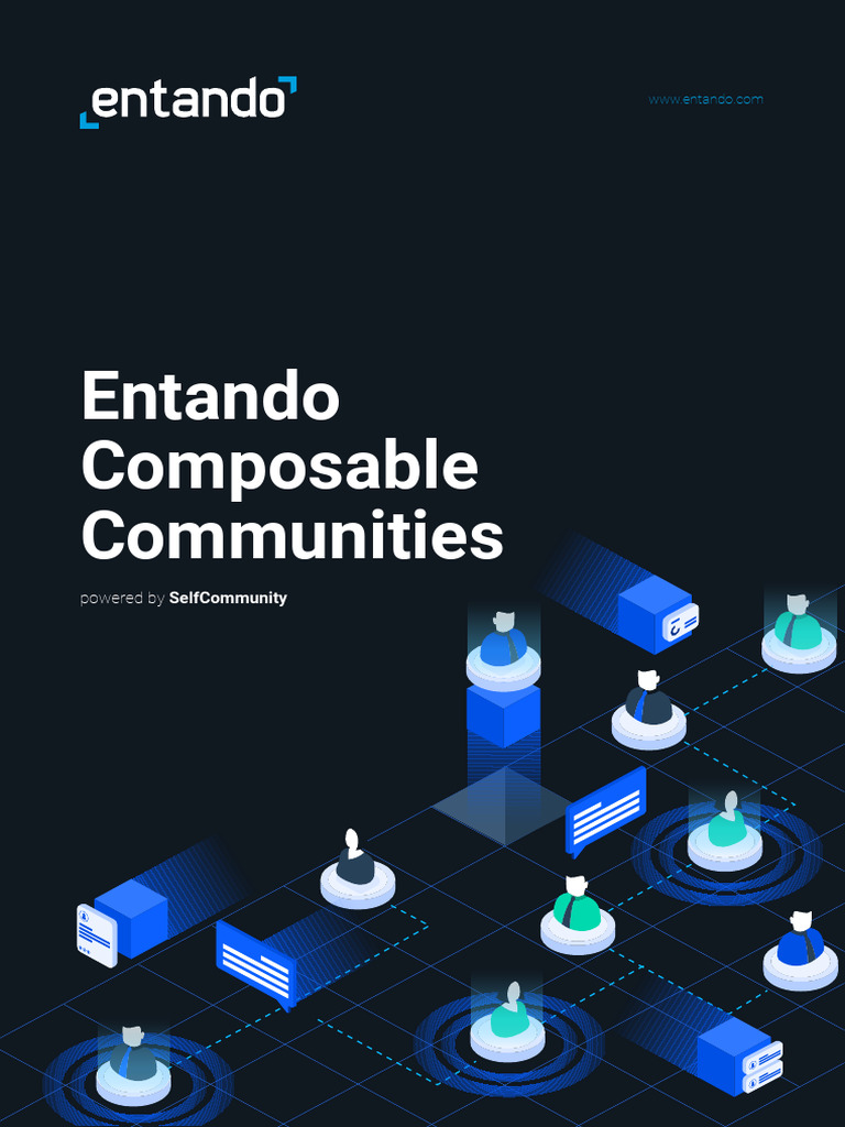 Entando Composable Communities Platform | PDF | Customer Relationship Management | Analytics