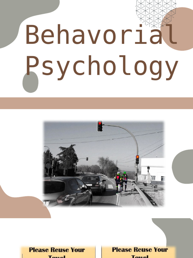Behavioral Psychology | PDF | Behaviorism | Psychology