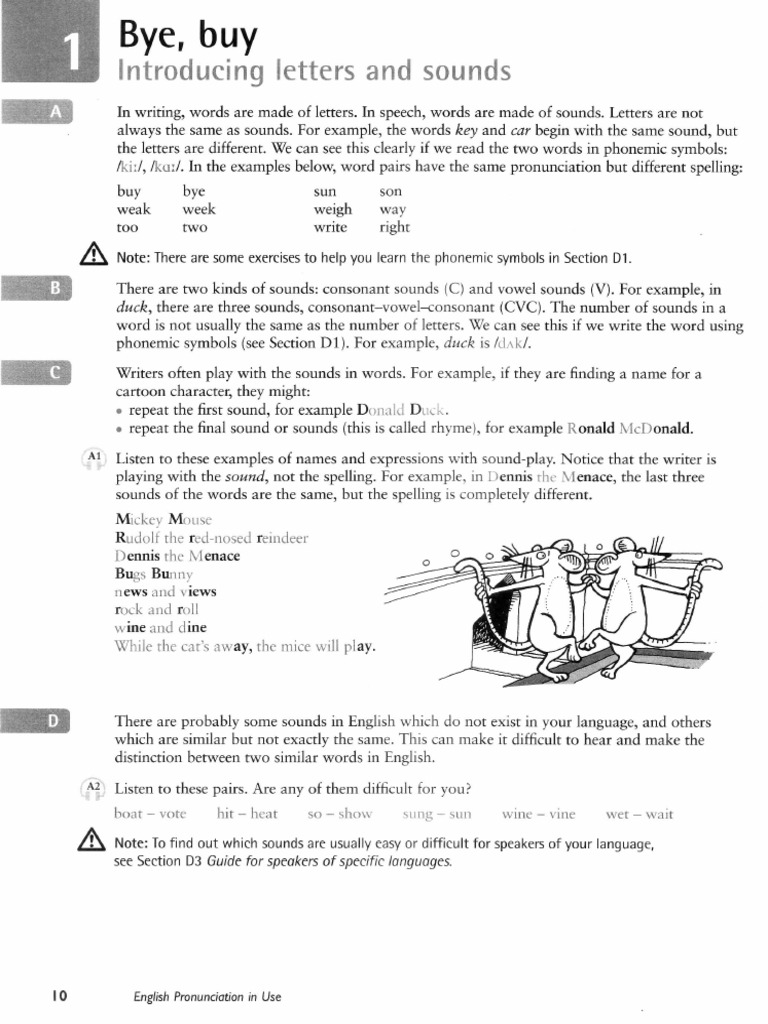 Cambridge - English Pronunciation in Use (Intermediate) (2003) - 11 | PDF