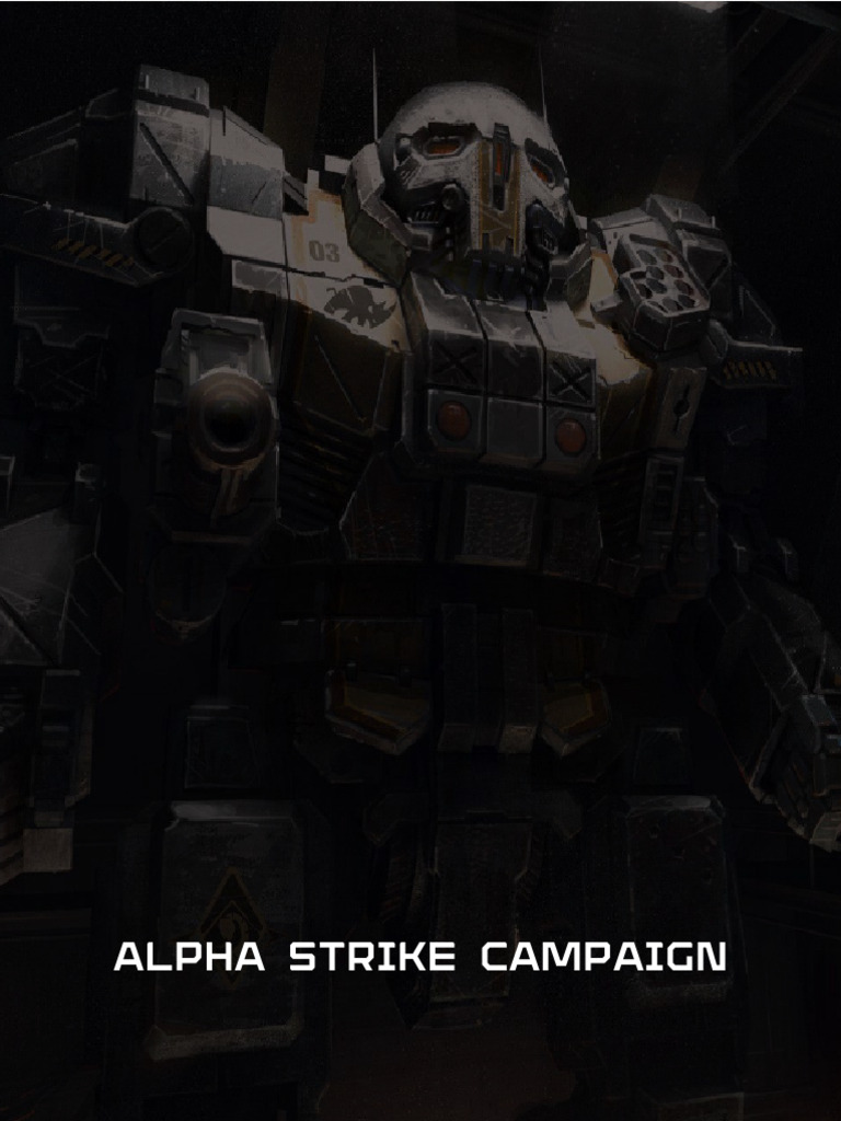 Battletech Alpha Strike Campaign Guide | PDF | Artillery | Battle Tech