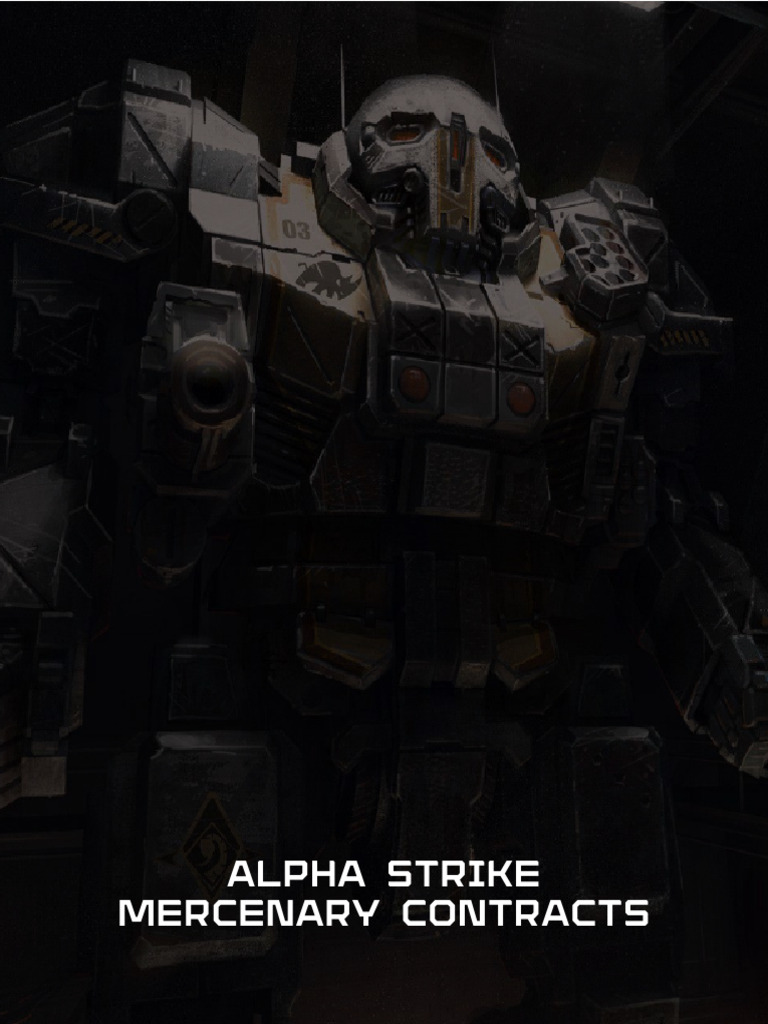 Alpha Strike Mercenary Contracts | PDF