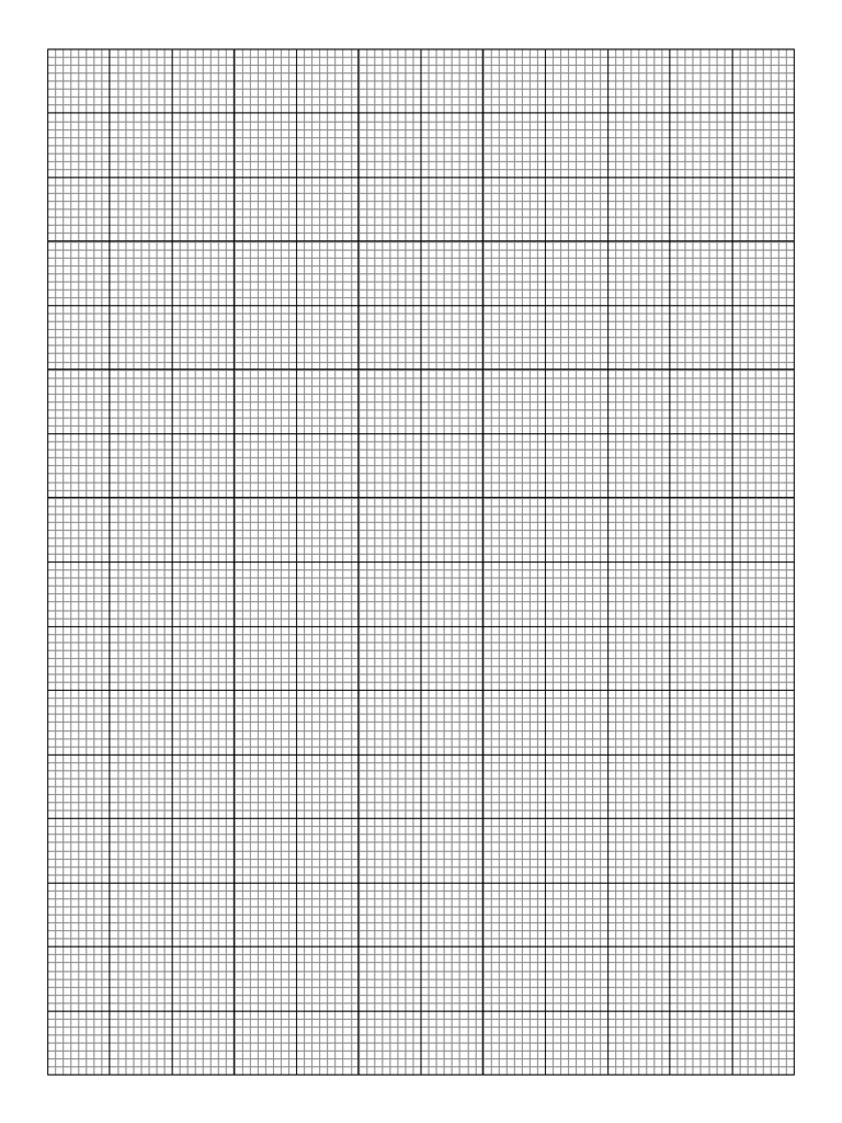 Perfect Graph Paper | PDF