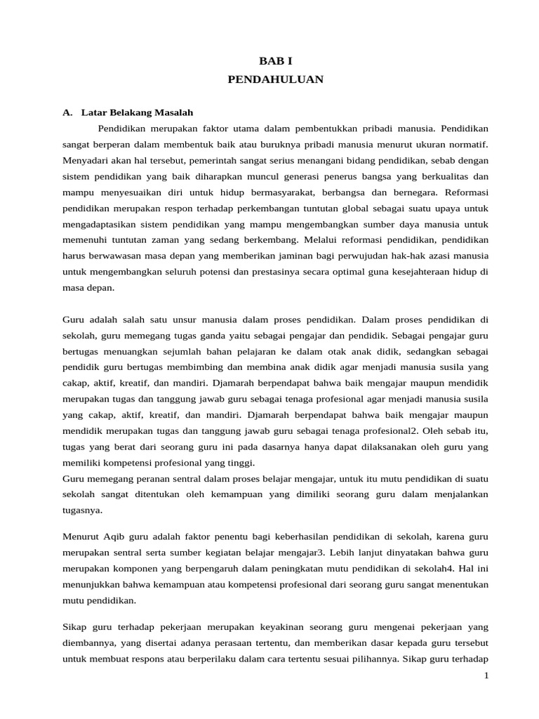 Tentang Pendidikan | PDF