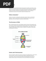 Genetics and Heredity Notes | PDF | Genetics | Heredity