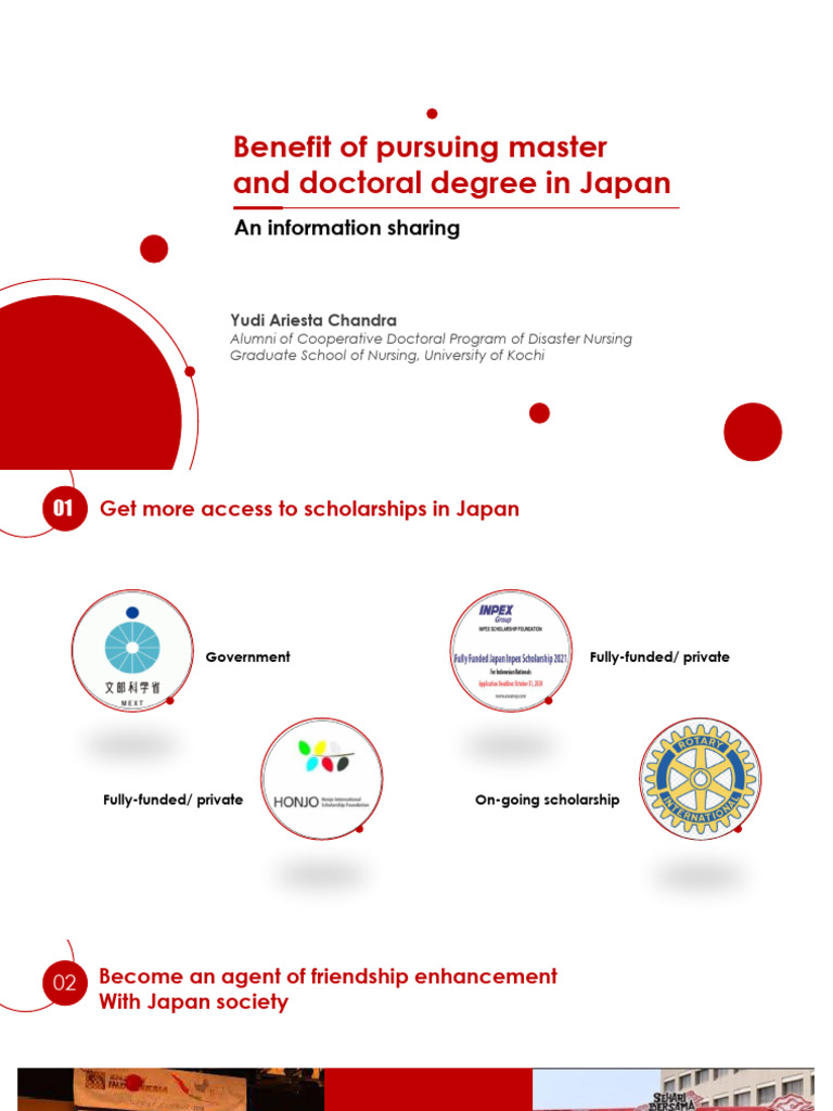 Benefit of Pursuing Master and Doctoral Degree in Japan | PDF
