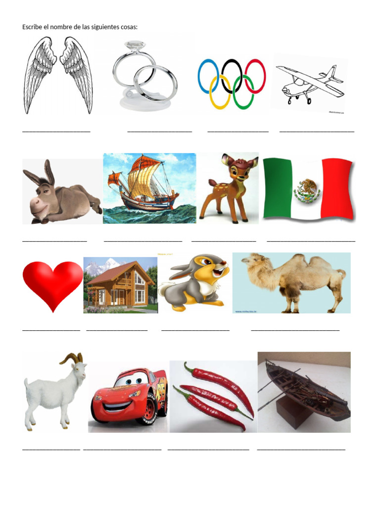 Ejercicios de ortografía para 1er grado | PDF