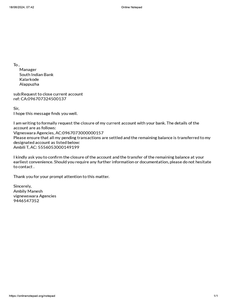 Online Notepad | PDF