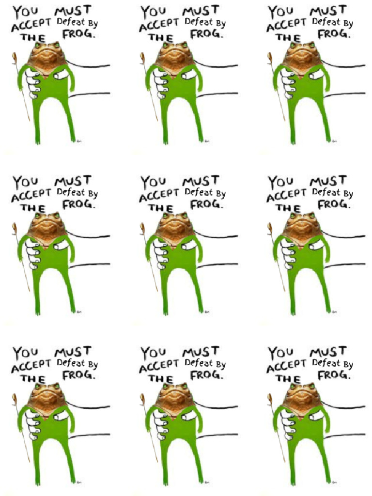 Frog Mommy You Must Accept The Frog | PDF