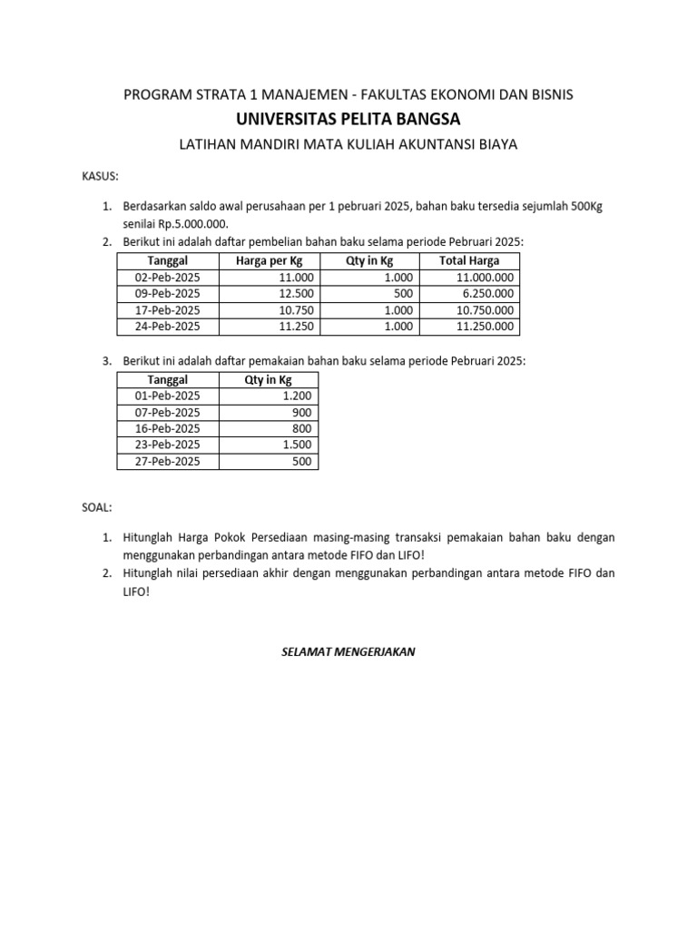 Soal Altihan Akbi | PDF