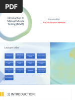 Manual Muscle Test (MMT) : Prepared By: DR - Rahul Chhatlani MPT (Neuro ...