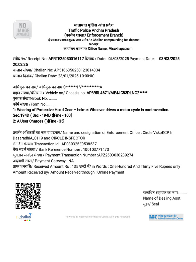 4334 Reciept | PDF
