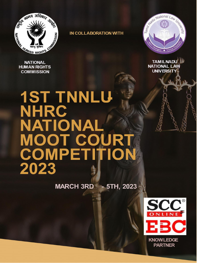 1st TNNLU NHRC Brochure | PDF | Employment | Migrant Worker