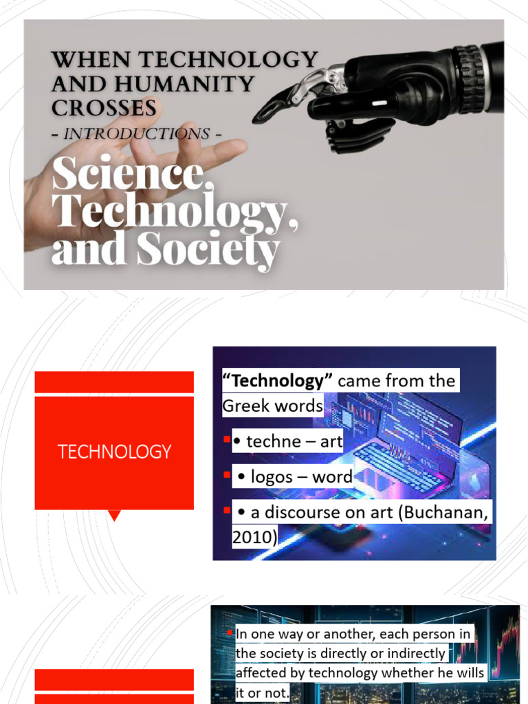 Technology's Impact on Humanity | PDF | Robot | Robotics