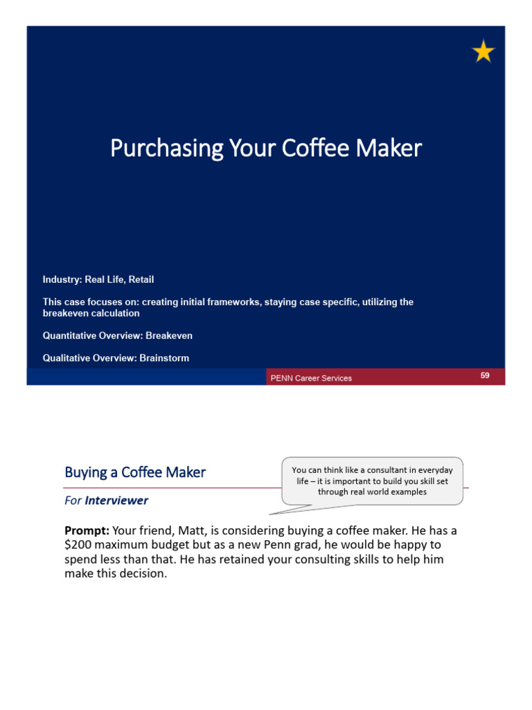 case2 | PDF | Coffee